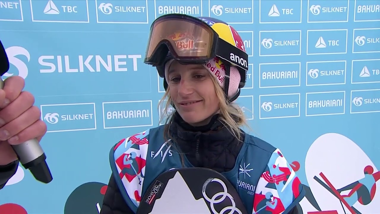 FIS | 🥇 Anna GASSER | "I'm happy to have completed my tricks" | Women's ...