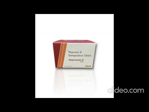 Naproxen Sodium Domperidone Tablet - Naprox D tablet Latest Price ...