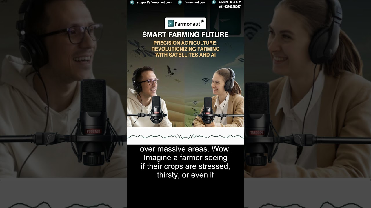 Precision Agriculture: Revolutionizing Farming with Satellites and AI