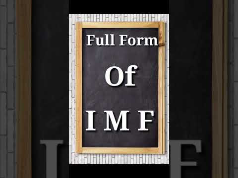 Full Form of IMF || What is the full Form of IMF