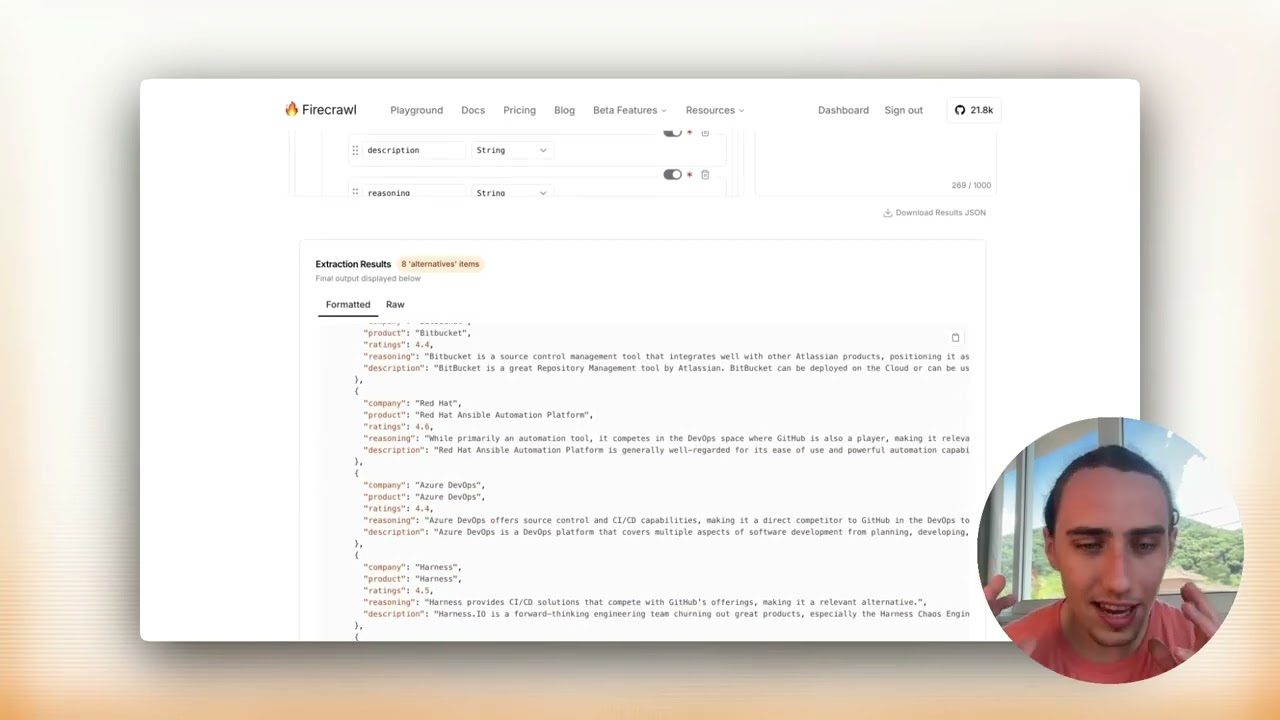/extract by Firecrawl - Get structured web data with just a prompt (Open Beta)