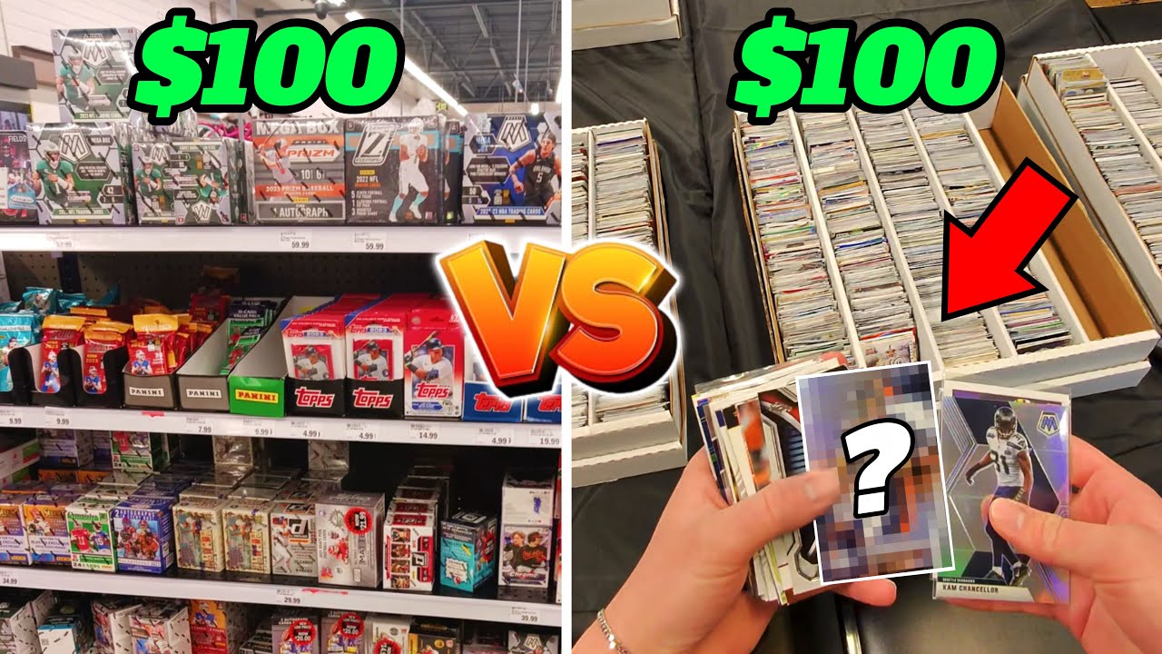 $100 in Packs vs. $100 in Singles