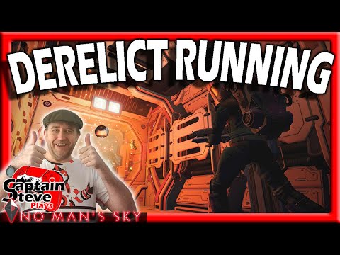No Mans Sky Captain Steve Derelict Freighter Running Live NMS S-Class Module Hunting