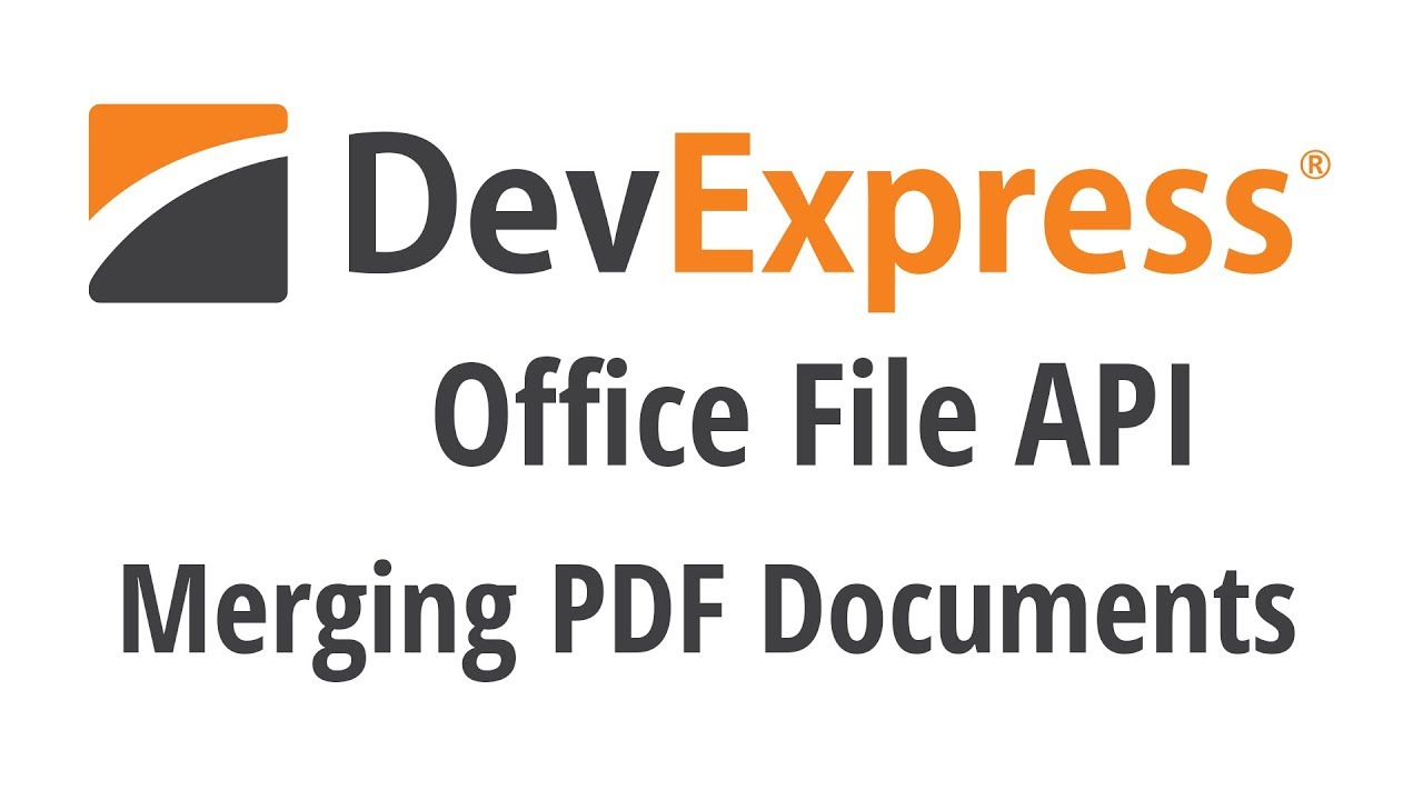 Office File API: Merge PDF Documents