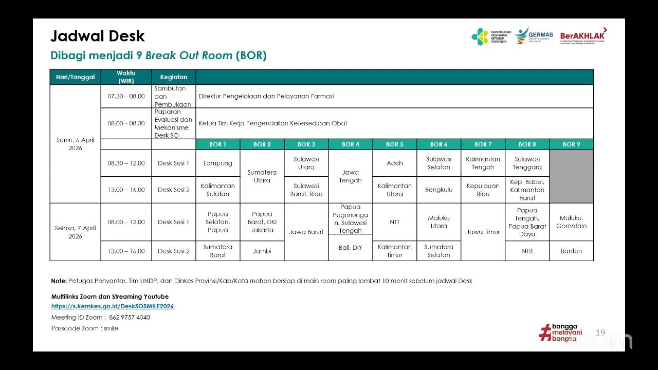 SMILE ATM and Hepatitis Stock Opname Desk for March 2026