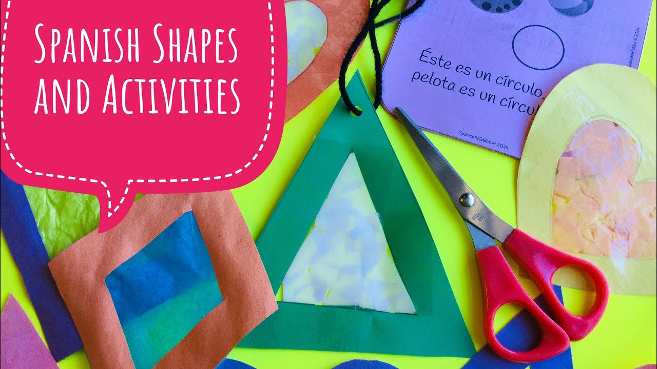 Spanish Shapes Bilingual Story | Crafts, Ideas, and Tips