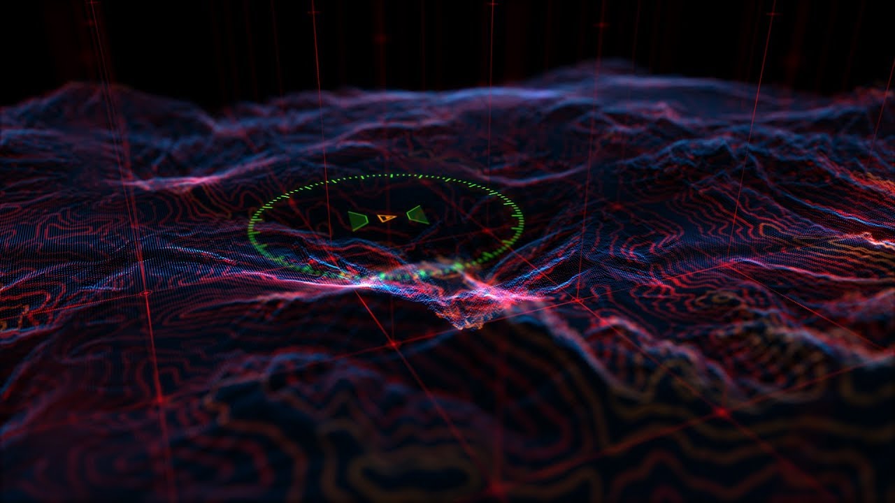 FUI Terrain Test - Trapcode Form