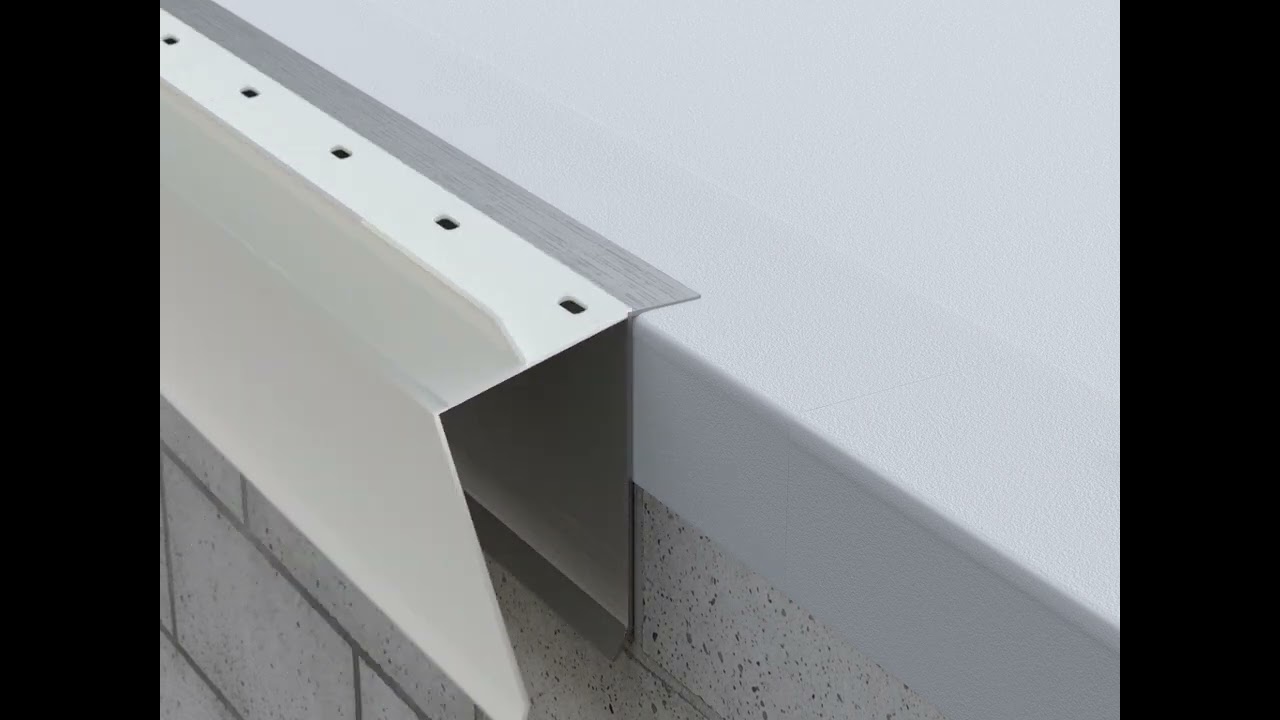 Elevate TPO Skirted Drip Edge Install