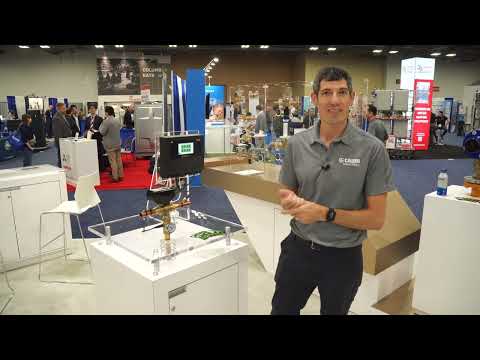 ASPE 2024: Caleffi shows the LEGIOMIXevo digital mixing valve.
