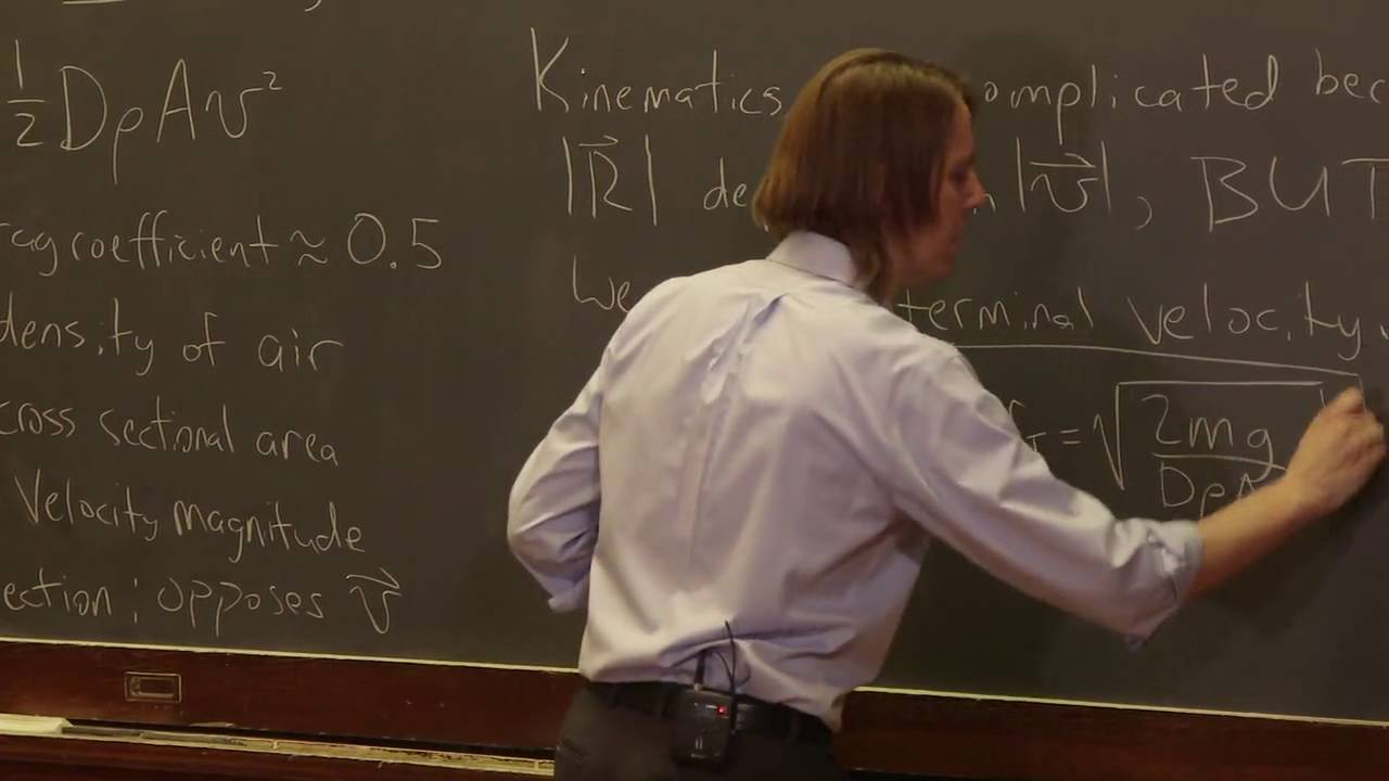 OpenStax AP Physics Chapter 5.2: Tour de Force - Air Drag