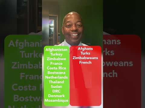 Do you know the DEMONYMS for the following countries?#demonyms #countries #nationality #education