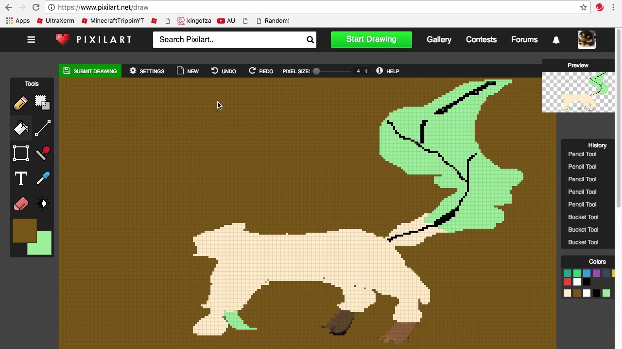 Pixel Art Episode 1 Leafeon
