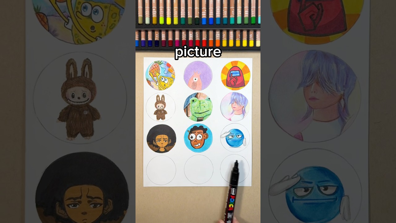Drawing Your Profile Picture If You SUBSCRIBE?✨😳 (Part 10) #art #drawing #shorts