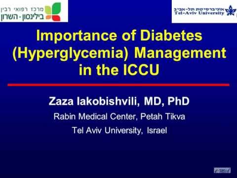 The Importance of Diabetic Control in CCU
