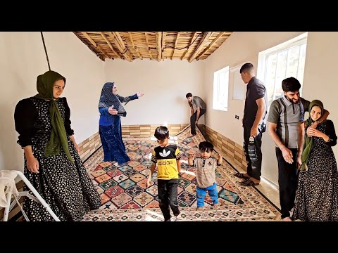 Big event: The carpet in the house and the exciting moments of the Kamar family!