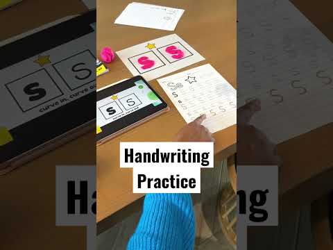 Letter Formation Videos that support handwriting practice! #homeschoolhack #kindergartenteacher