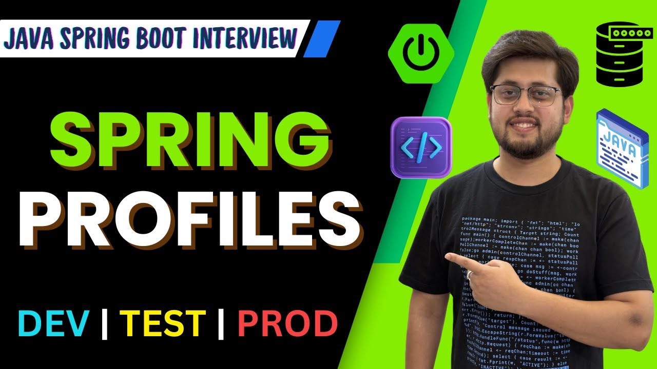Spring Profiles | application.properties : Environment Property 1 : Java Spring Boot Interview Q12