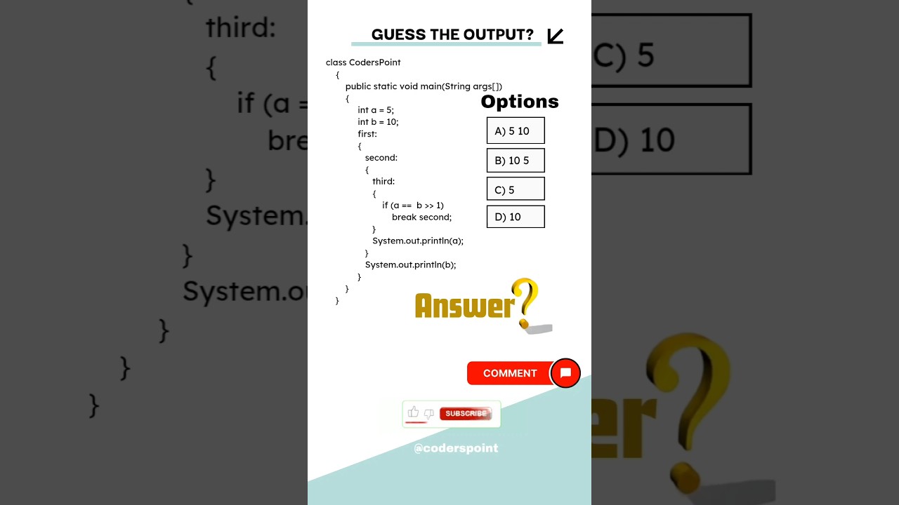 Day 9  java mcq questions | Java interview questions | java basic programming | java for beginners