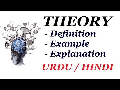 What is Theory? | Definition with Example | Urdu / Hindi