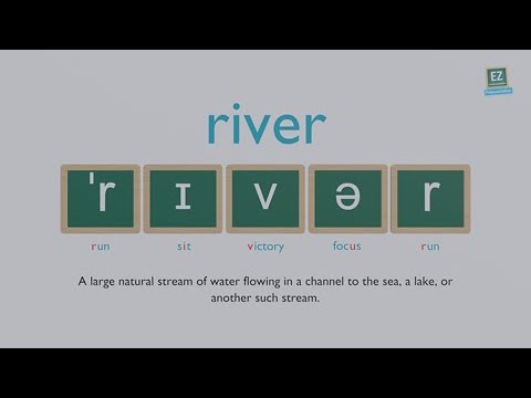 How to pronounce river ?