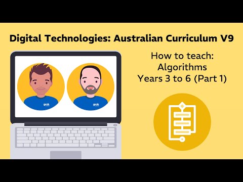 Australian Curriculum v9: Algorithms in Years F-2 (Part 1)