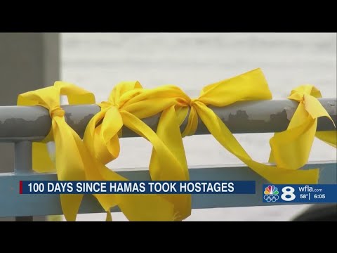 'Symbol of solidarity:' Yellow ribbons placed in downtown Tampa in recognition of hostages in Gaza