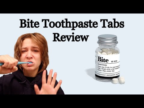 TESTING BITE TOOTHPASTE TABS FOR A WEEK + REVIEW