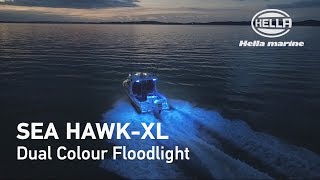 Hella Marine Sea Hawk-XL Dual Colour LED Floodlights - Online Boating ...