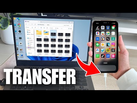 How To Transfer Video From Laptop To iPhone With USB Cable