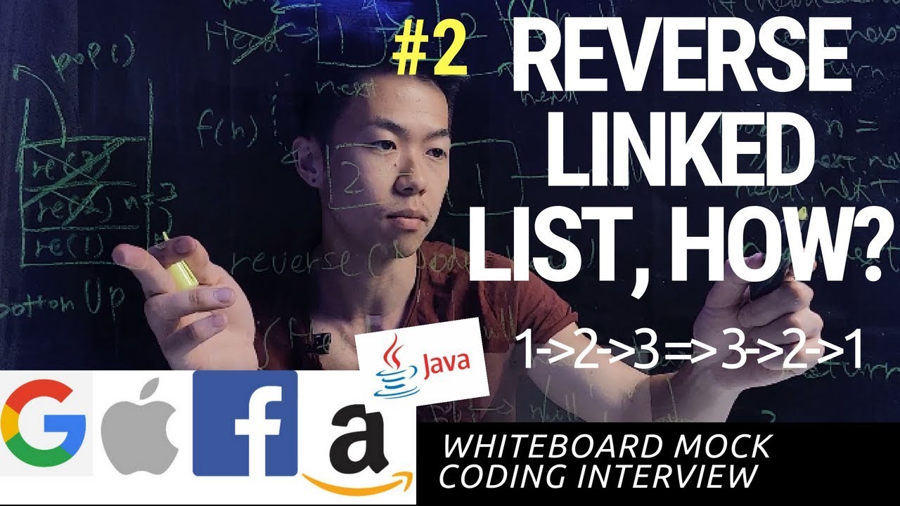 (#2 mock interview) Reverse Linked List Recursive Solution in Java | LeetCode 206