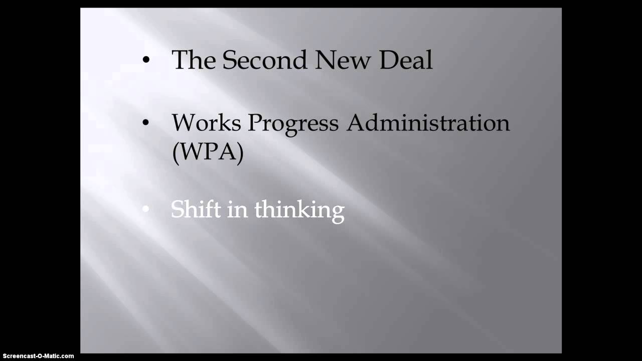 FDR New Deals Powerpoint