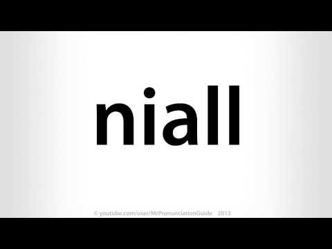 How To Pronounce Niall