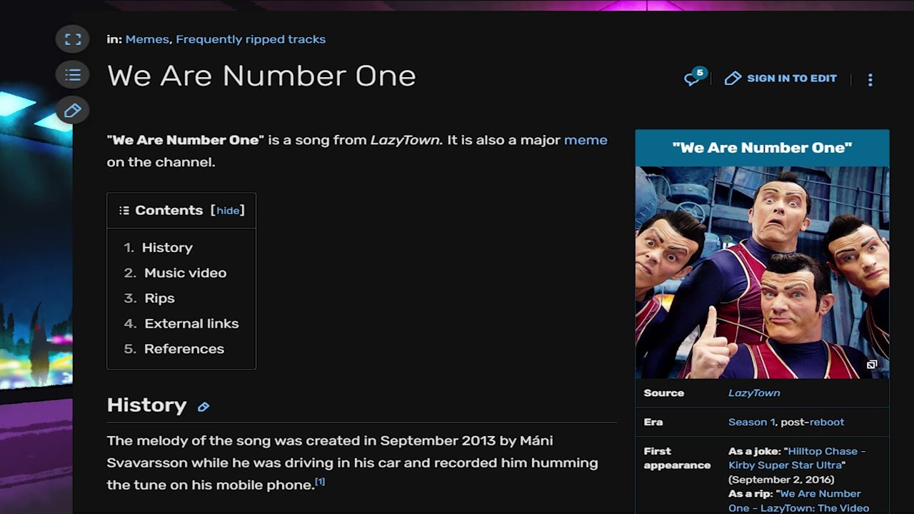 We Are Number One - SiIvaGunner Wiki (Fandom)