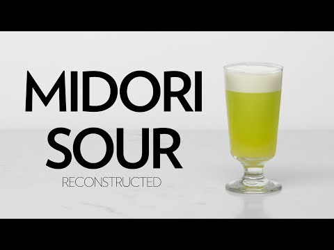 Reconstructed Midori Sour A Fresh Take On A Night Club Staple