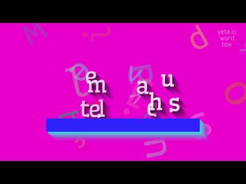 TELEMACHUS - HOW TO PRONOUNCE IT? #telemachus
