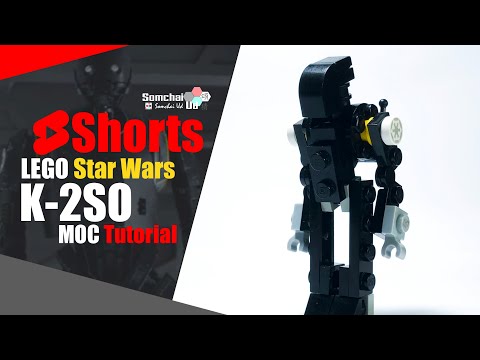 LEGO Star Wars K-2SO MOC Tutorial | Shorts | Somchai Ud