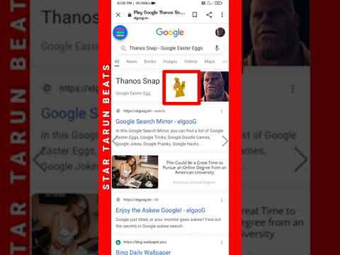 Google secret tricks ` thanos google secret #shorts