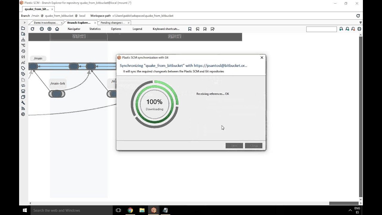 How to contribute to a Git project using Plastic SCM