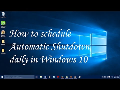 How to schedule automatic shutdown in Windows 10 - IT基礎