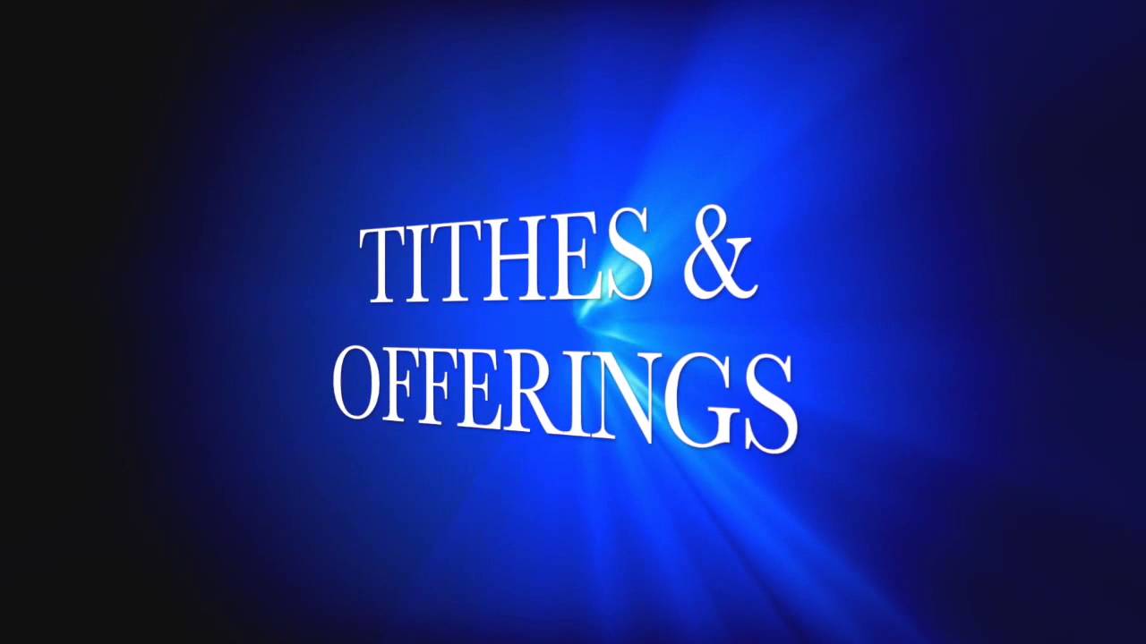Tithes & Offering Loop