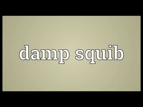 Damp squib Meaning