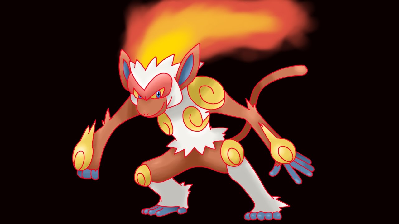 Speed art - Infernape Wallpaper