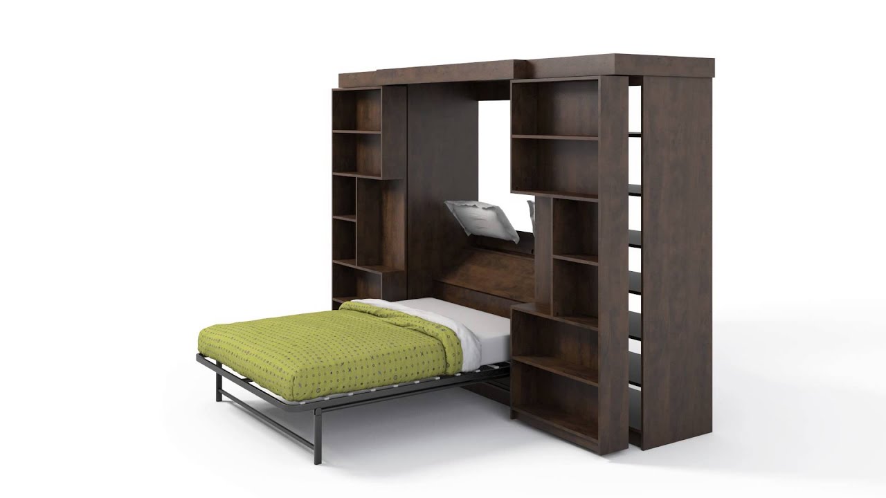 Library Murphy Bed