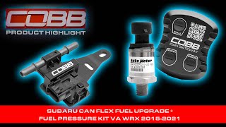 Cobb Tuning CAN Flex Fuel Upgrade / Fuel Pressure Kit - 2015-2017 ...
