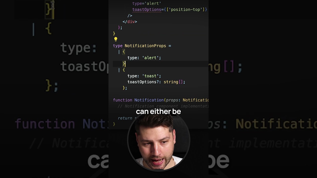 Improve your React component types