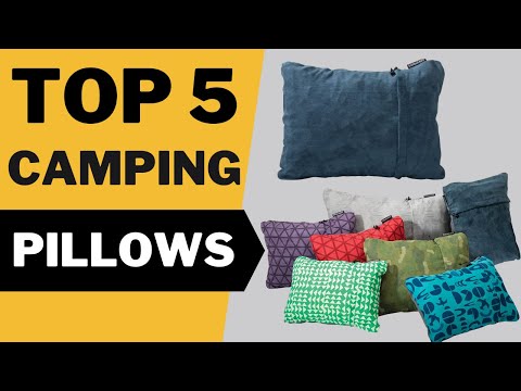 Best Camping Pillow For Side Sleepers Under 50 I Backpackers Inflatable Travel Pillow
