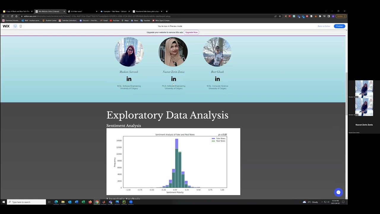 FakeWiz: CANIS Hackathon 2023