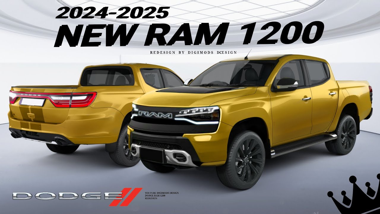 2024 Ram 1200 Mid-Sizer Reveals Everything in Fake Old vs. New Video ...