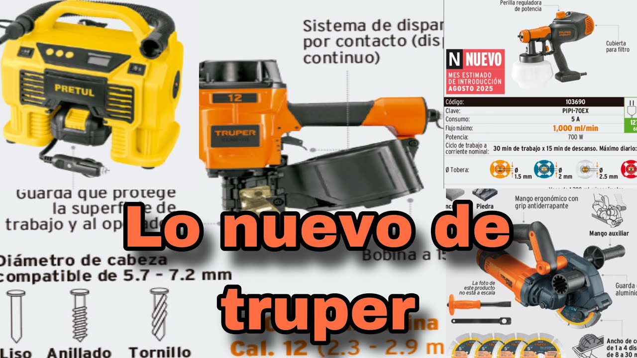 Nuevas herramientas truper 2025-2026 😳