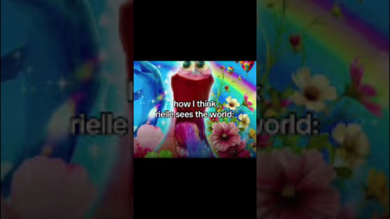 RIELLE FINALLY DONE OMGG He sees sunshine and rainbows frfr